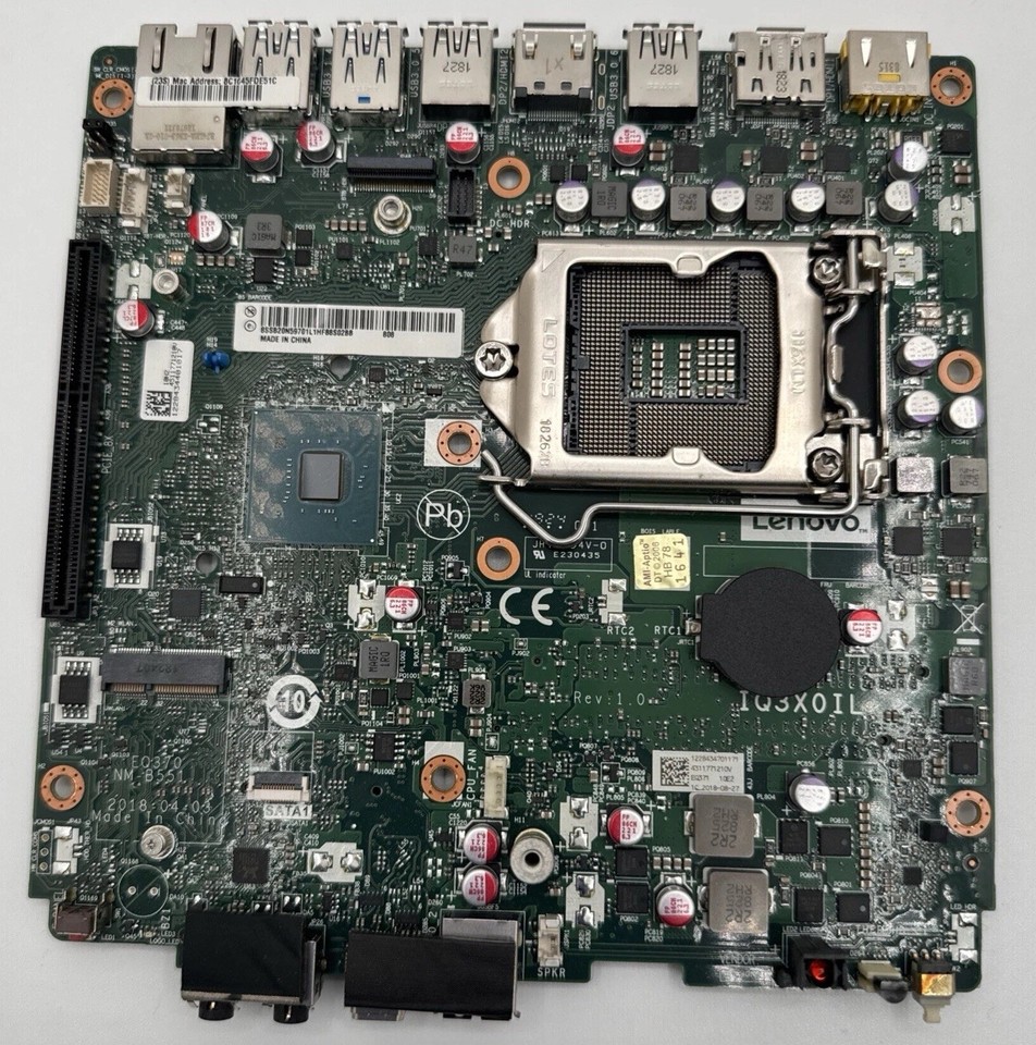 Lenovo ThinkCentre M920Q Tiny Motherboard LGA1151 IQ3X0IL DDR4 + Metal ...