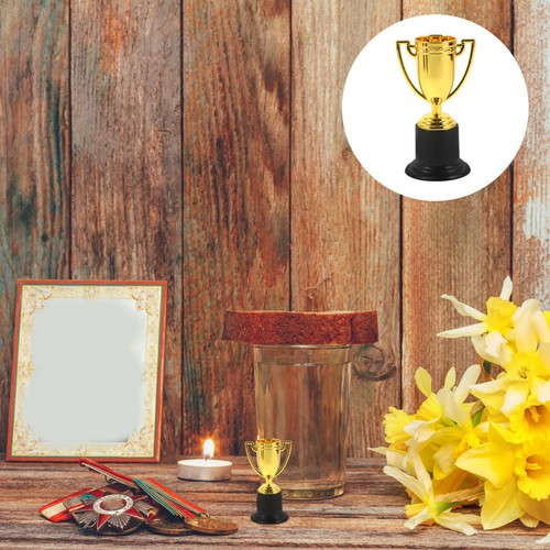 6 Pcs Children's Trophies Trophy for Quiz Competition Golden Award ...