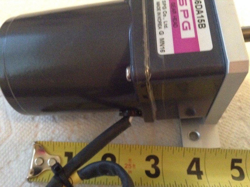 SPG Co LTD S6106GB Induction Motor S6DA15B Gear Head | eBay