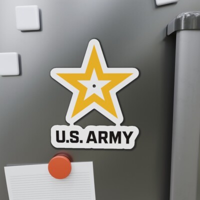 Die-Cut Magnets - Army Star W Us Army X 300 | eBay
