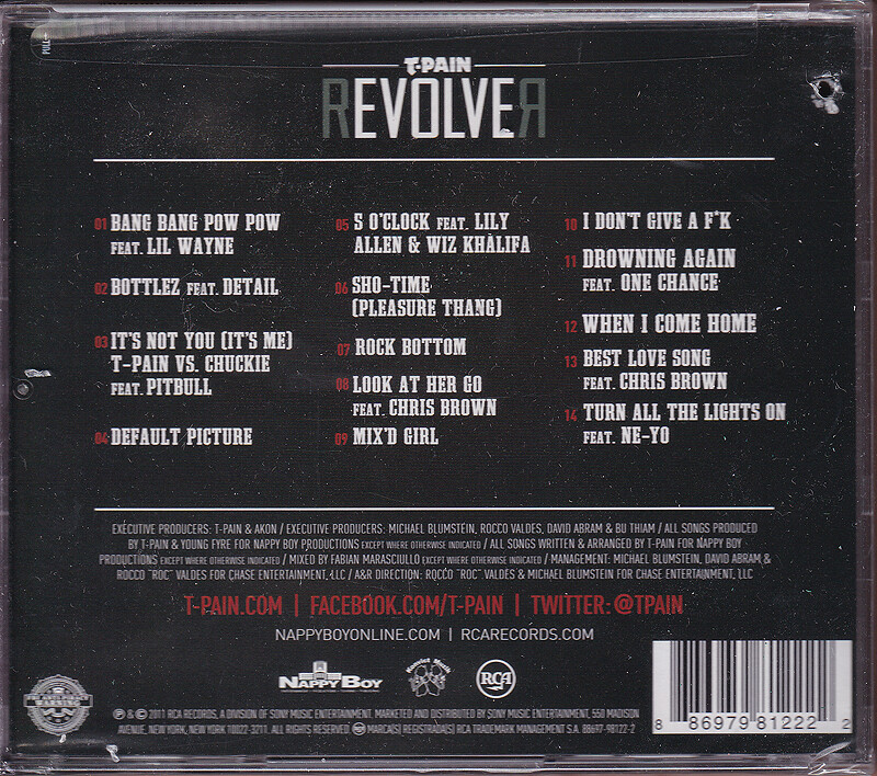 T-Pain - rEVOLVEr (Dirty Version) CD '11 (SEALED) 886979812222| eBay
