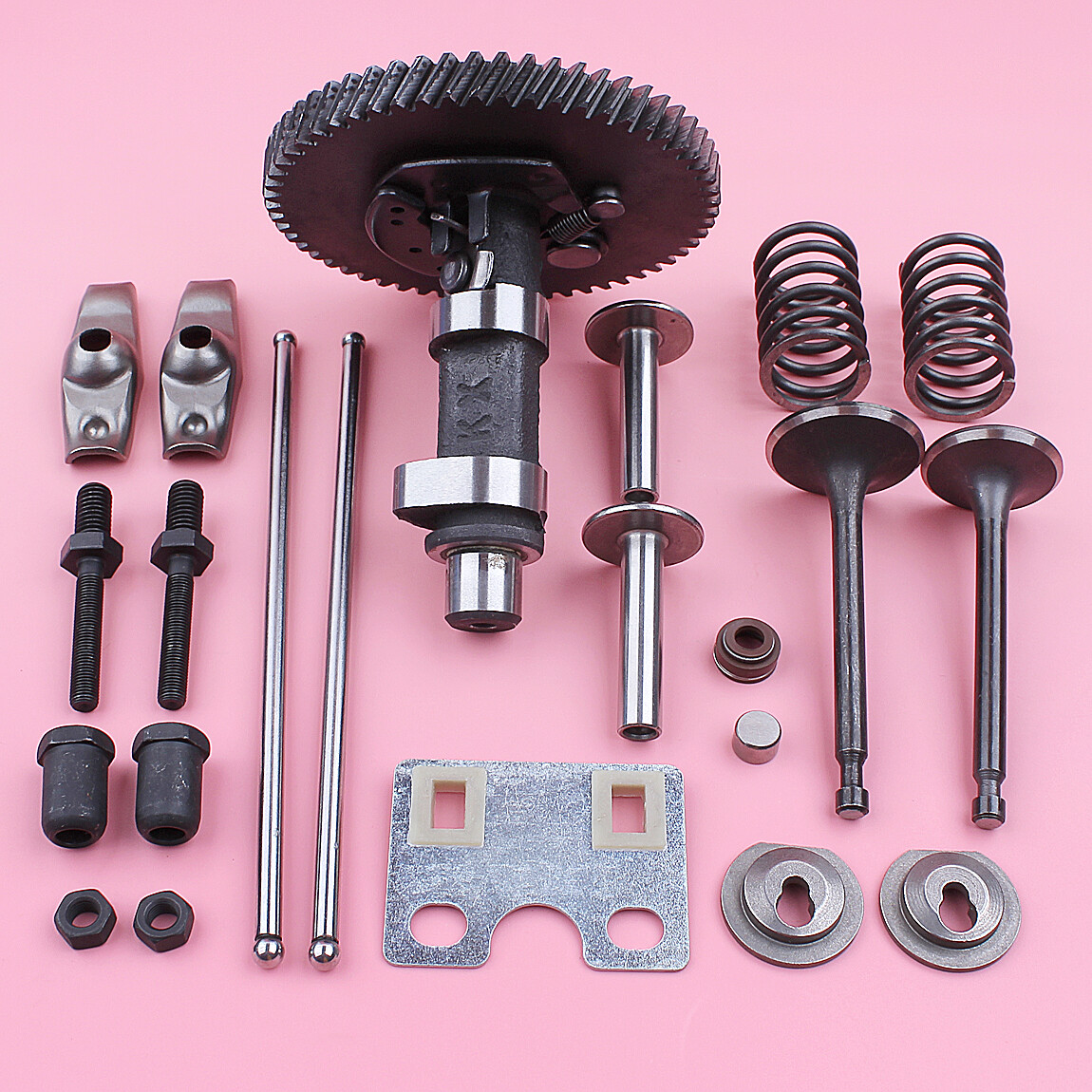 Camshaft Cam Shaft For Honda GX390 13HP w Valve Lifter Rocker Arm Push ...