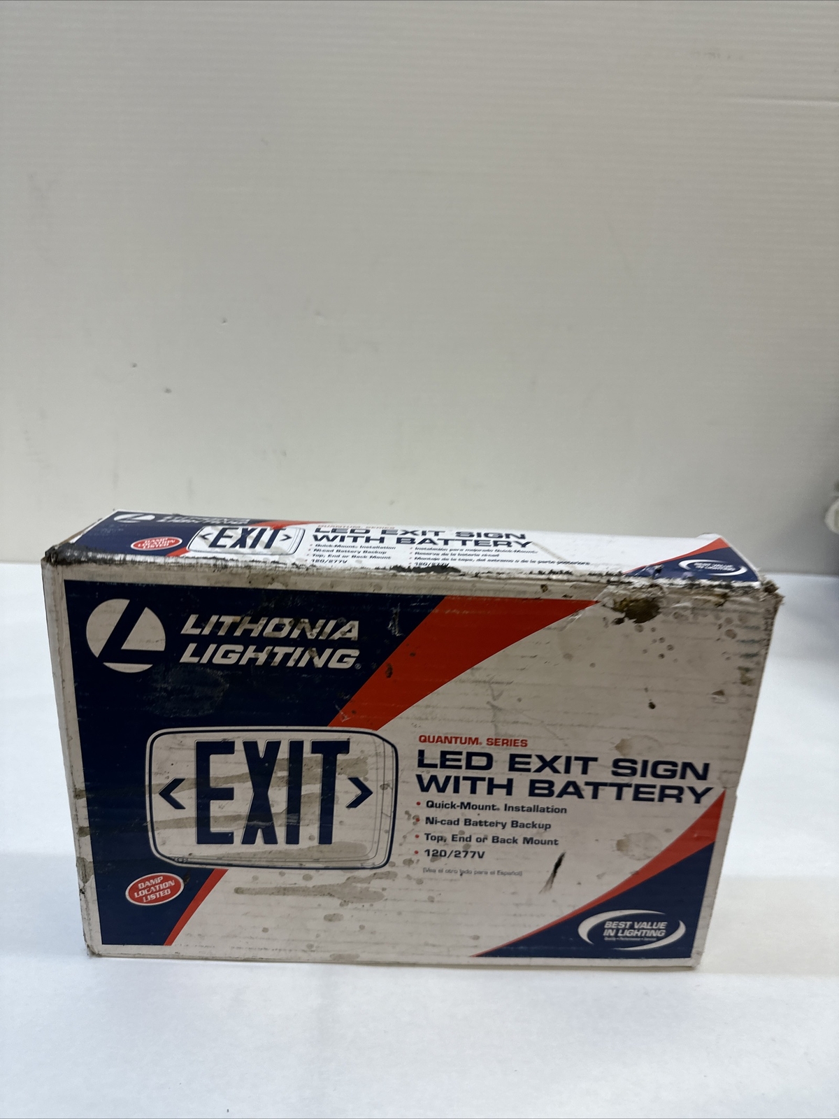 Lithonia Lighting LQM S 3 R 120/277 El N M6 Quantum Thermoplastic LED ...