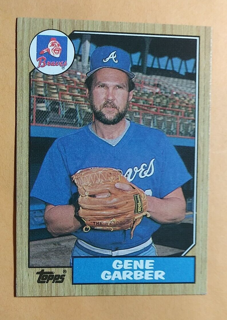 1987 Topps Baseball Card Gene Garber Atlanta Braves #351 | eBay
