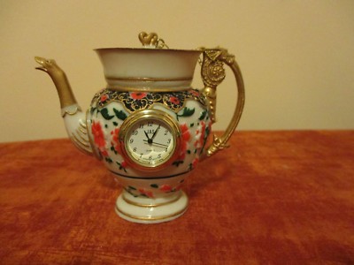Vintage NINI Mini Ceramic Porcelain Teapot Trinket Box with Built in ...