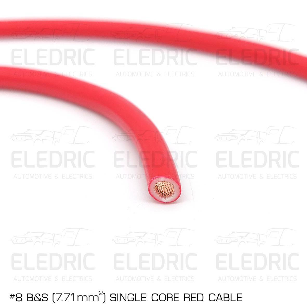 RED Anderson Plug Dual Battery 4X4 Cable 8 B&S 74A Wire Fridge - Per ...