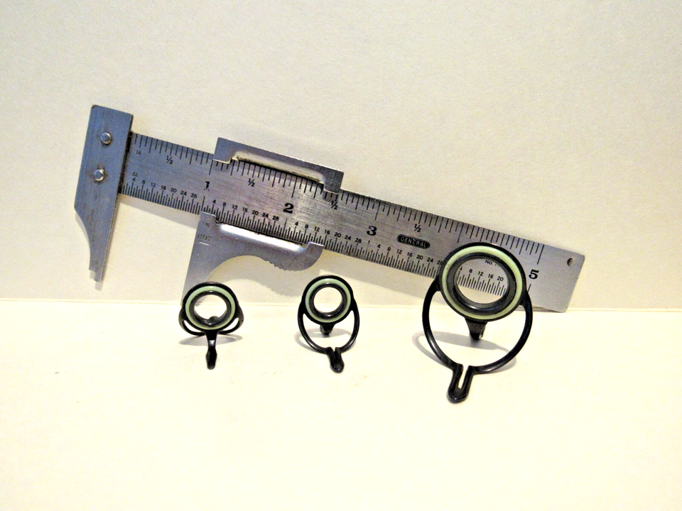 Casting & Spinning Rod Guides - Sizes #20 & #12 - Fuji Co. - Cradle ...