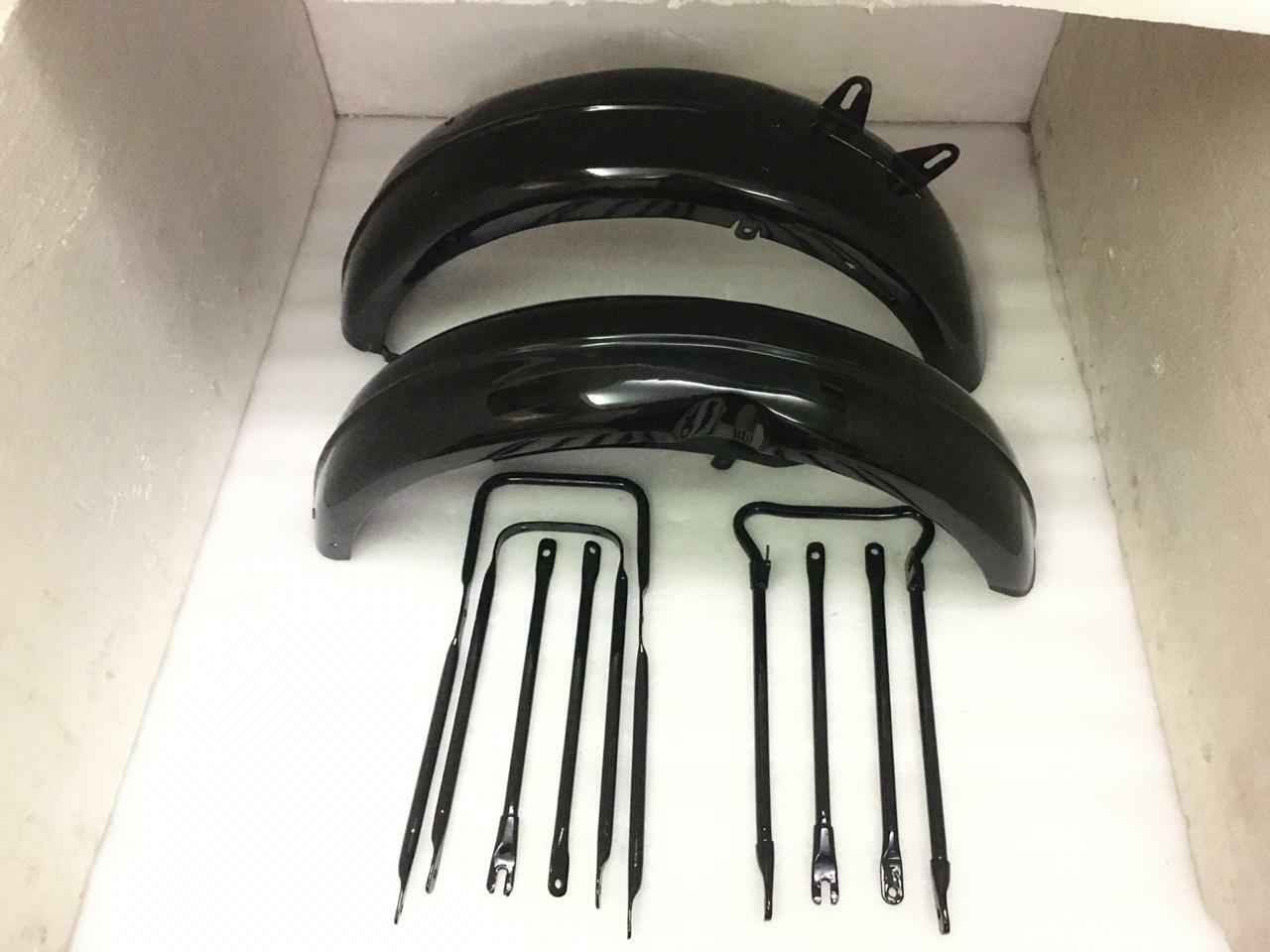 BSA B31 B33 Rigid Frame Front & Rear Mudguard with Stays|Fit For | eBay