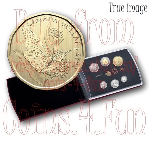 2025 - Endangered Species #6 - Monarch Butterfly - 6-coin Specimen Set ...