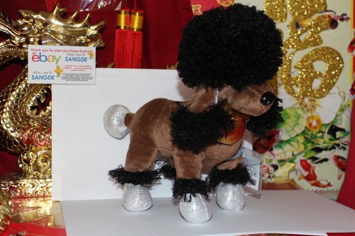 WEBKINZ ROCKERZ POODLE DOG.COMES WITH SEALED/UNUSED CODE/TAG-NICE GIFT ...