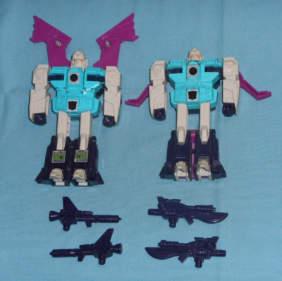 original G1 Transformers decepticon clones POUNCE + WINGSPAN 100% ...