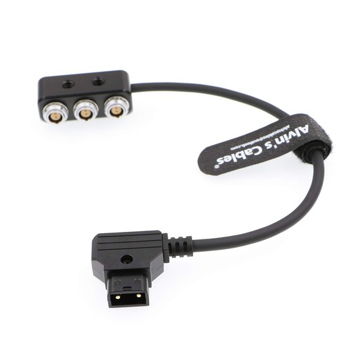 1 to 3 Mini Power Splitter Box Cable D tap Male Movi Pro AUX Port to 3 ...