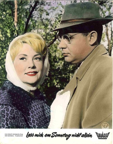 Lass mich am Sonntag nicht allein AHF handkoloriert LC Heidi Brühl ...