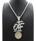 Only the Family OTF Pendant 7mm 18" ~ 30" Cuban Chain Stainless Steel ...