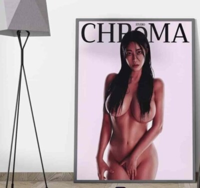 Tasha Young Korean Model By Chroma Studio Photo - Home Decor Poster No Frame | eBay