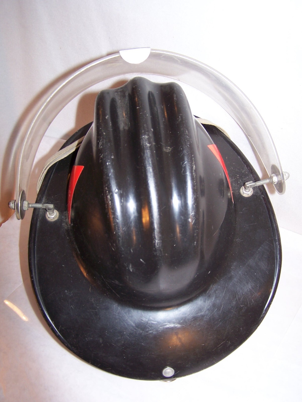 Vintage Gentex Firefighter Helmet w/ Plectron Visor & Drager Gas/Oxygen ...