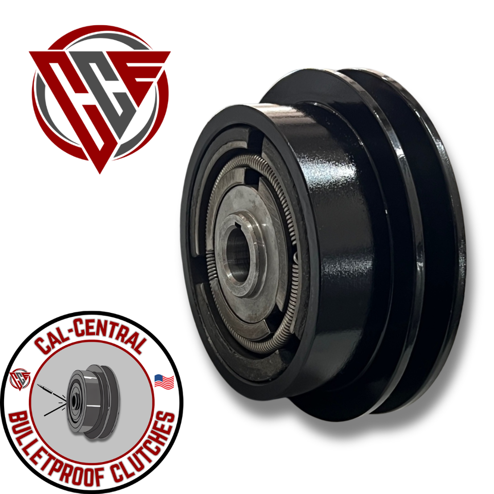 Compactor Centrifugal Clutch 1/2" V Belt Drive 3/4" Bore Heavy Duty ...