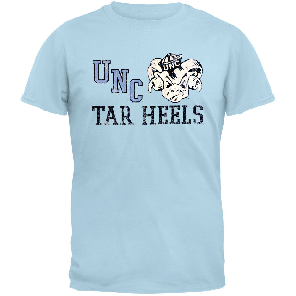 North Carolina Tar Heels - Grinning Rameses Vintage Adult Soft T-Shirt ...