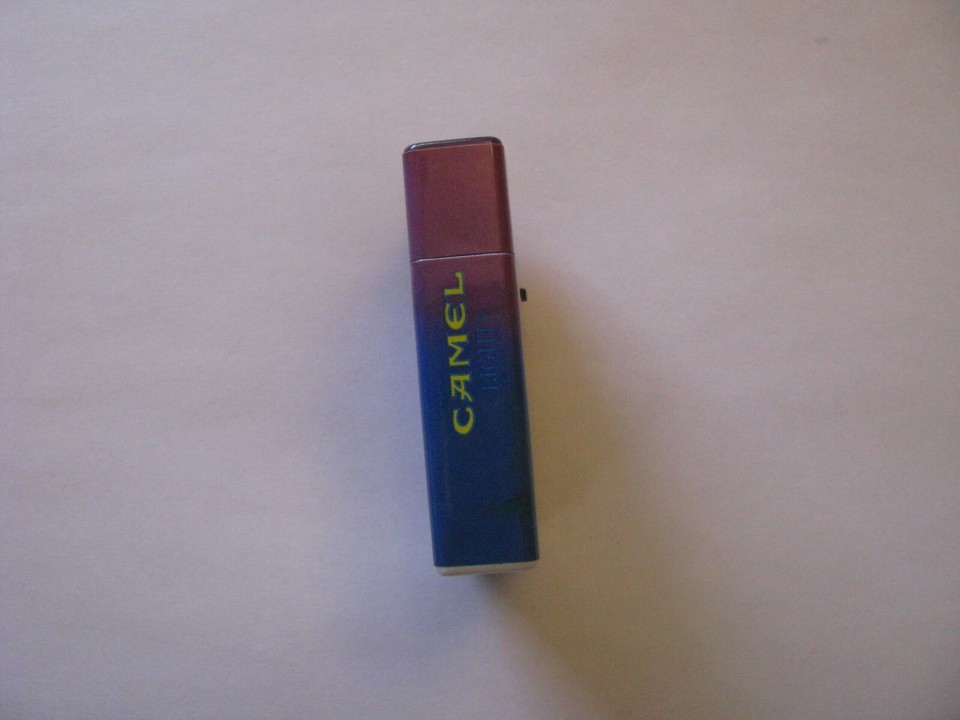 VINTAGE JOE CAMEL Piano Player "PACK LITE III" Refillable Flip-Top ...