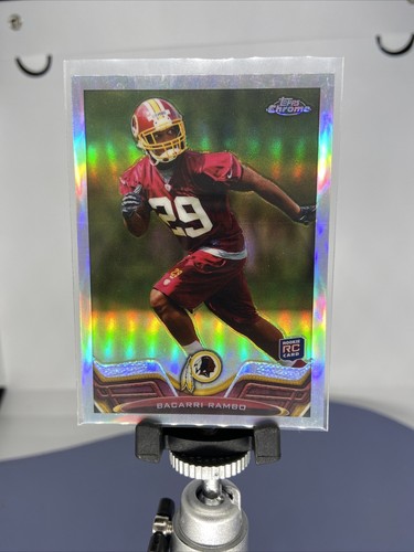 2013 Topps Chrome Refractor NFL #208 Bacarri Rambo Washington Redskins ...