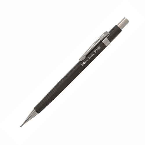Pentel Sharp Drafting Mech. Pencil 0.9mm Lead Metallic Graphite Office ...