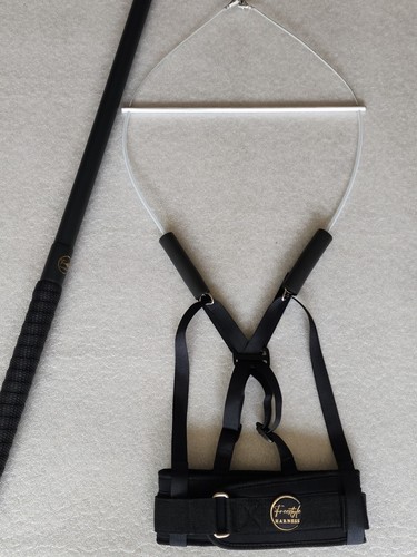 Figure Skating And Roller Blade Skating HandHeld Freestyle Pole Harness ...