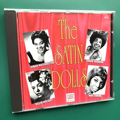 SATIN DOLLS Jazz CD Dinah Washington Sarah Vaughan Billie Holiday Nina ...