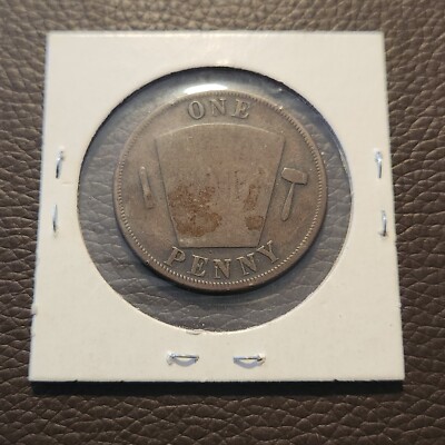 Rare Masonic Copper Penny Harmony Chapter RAM Ch. 151 Norwich NY ...