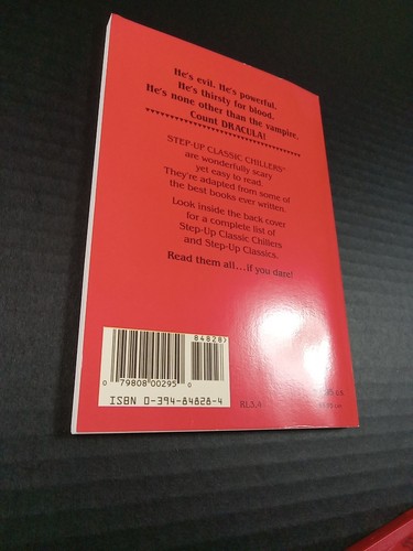 Random House 1992 Step-up Classic Bram Stoker's Dracula Book & Cassette ...