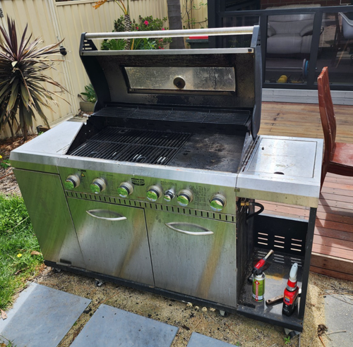 Coolabah Stainless Steel Outdoor Portable Gas BBQ Grill Charcoal ...
