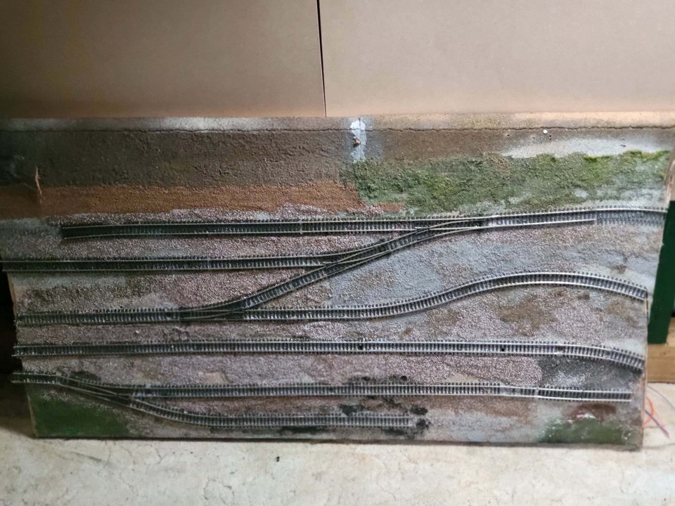 OO gauge model railway layout boards x4 *****Make an Offer but read the ...