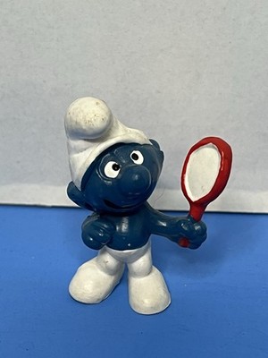 Vintage 1972 “Vanity Smurf” W/Hand Mirror Figurine Peyo Schleich | eBay