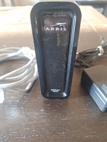 Arris Surfboard SB6121 Cable Modem High Speed Internet Pre-owned Black ...