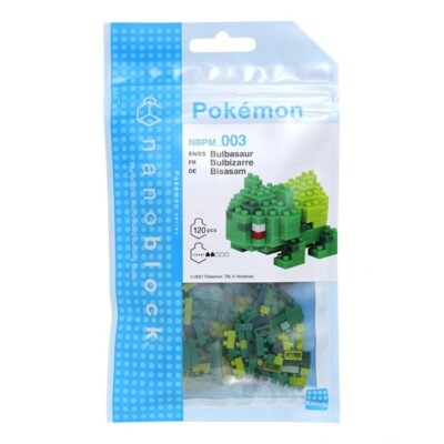 nanoblock - Bulbasaur Pokemon Series Building Kit (NBPM_003) New | eBay