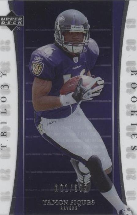 2007 Upper Deck Trilogy - Rookies Yamon Figurs #181 /399 (RC) for sale ...