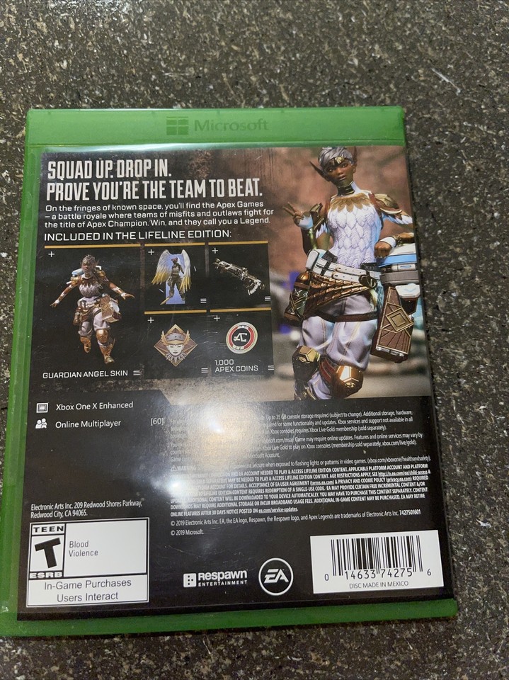 Apex Legends: Lifeline Edition - Microsoft Xbox One 14633742756| eBay