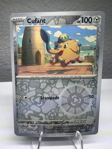 Cufant 149/193 - Paldea Evolved - Common - Reverse Holo - Pokemon Card ...