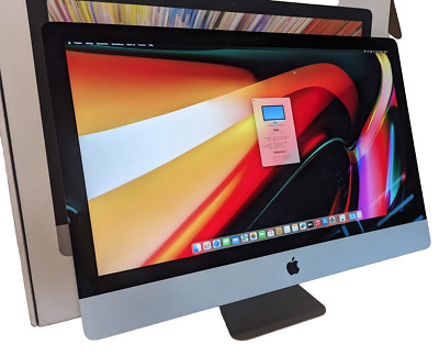 Apple iMac 27" 2019 Intel i9 3,6 GHz - 32GB RAM - 256GB SSD, Pro 575X ...