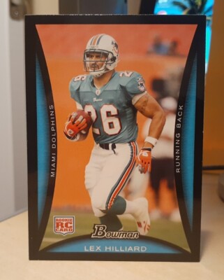 2008 LEX HILLIARD BOWMAN #153 ROOKIE RC MINNESOTA VIKINGS MONTANA ...