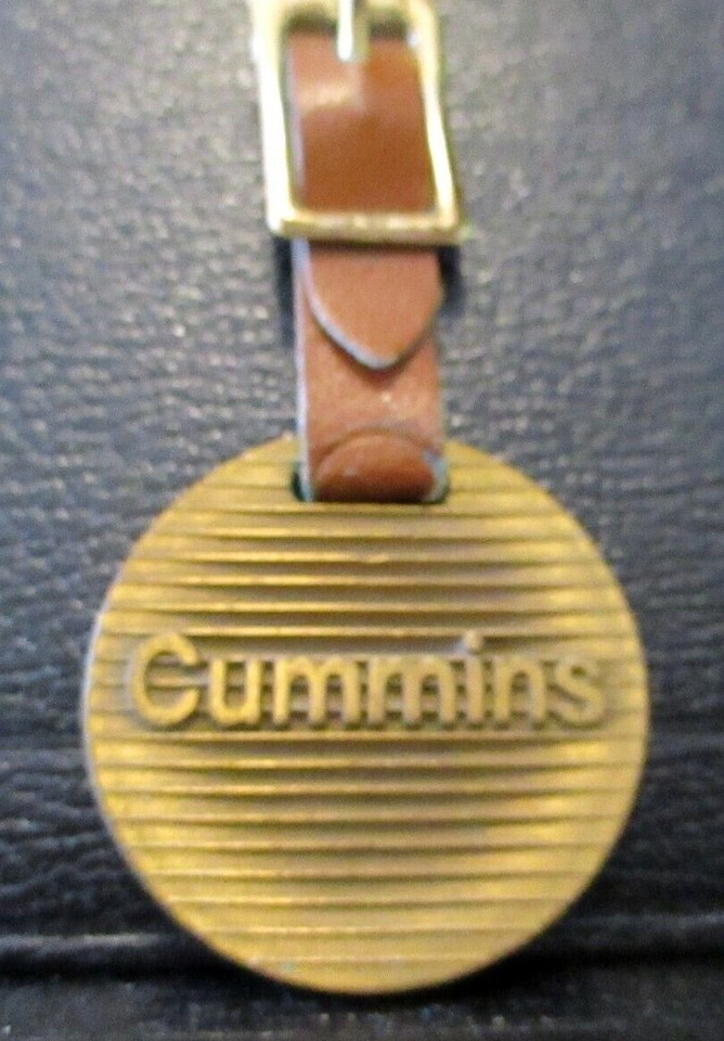 CUMMINS Diesel Engines Pocket Watch Fob Trademark Logo Advertising ...