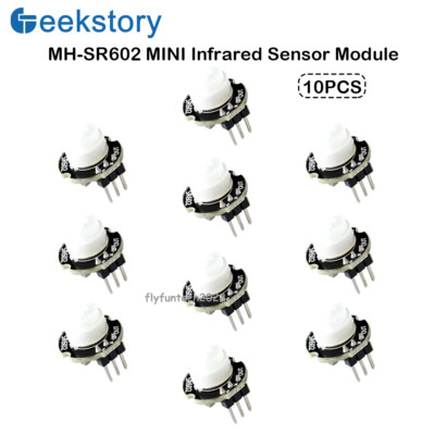 10pcs MH-SR602 Pyroelectric Infrared Motion Sensor Detector Module for ...