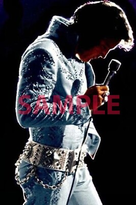 Elvis Presley's Concert in Las Vegas Color 8" X 10" | eBay