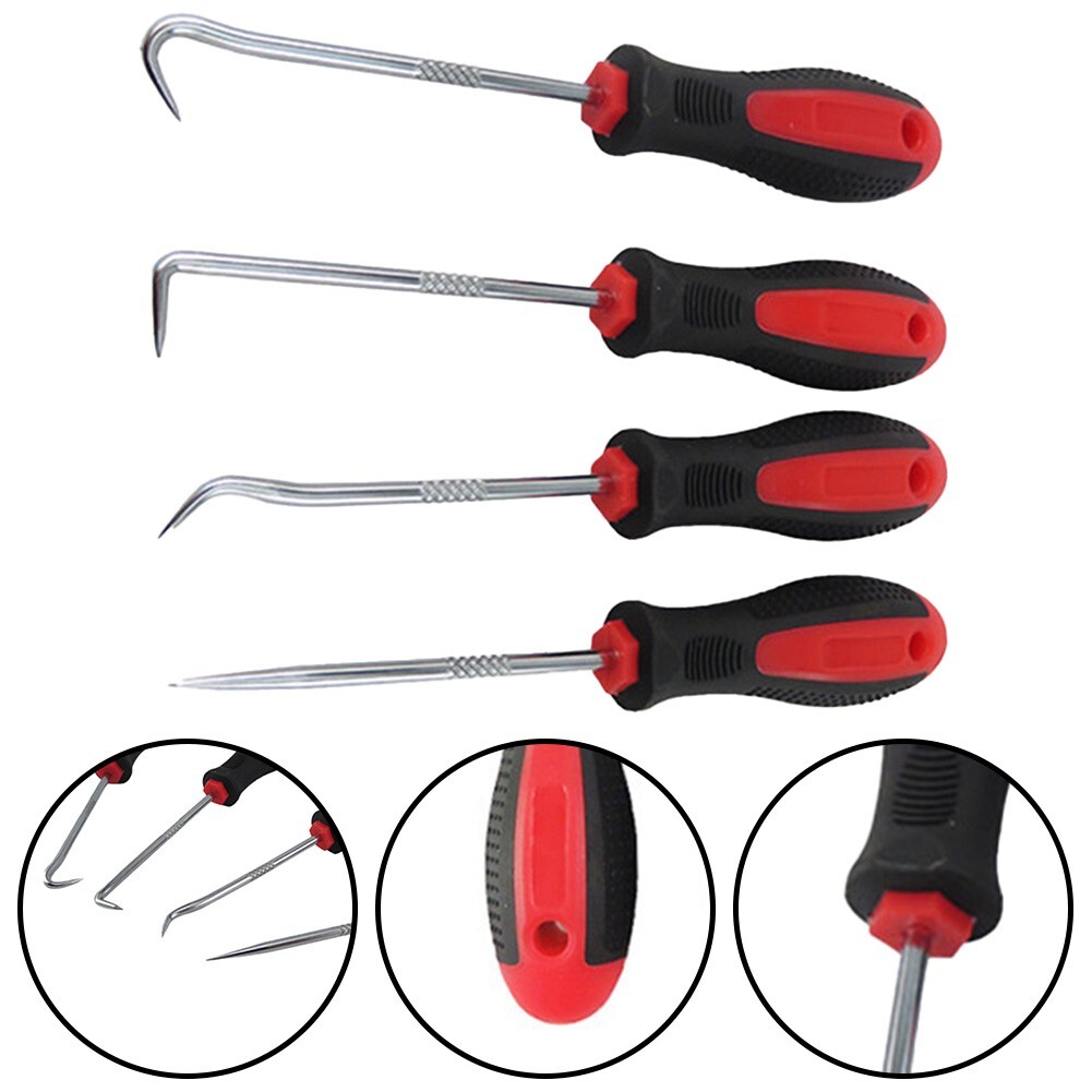 Hand Tools Pick & Hook Tools Craft Non-slip Oil Seal 3.5mm Hook Rod Dia ...