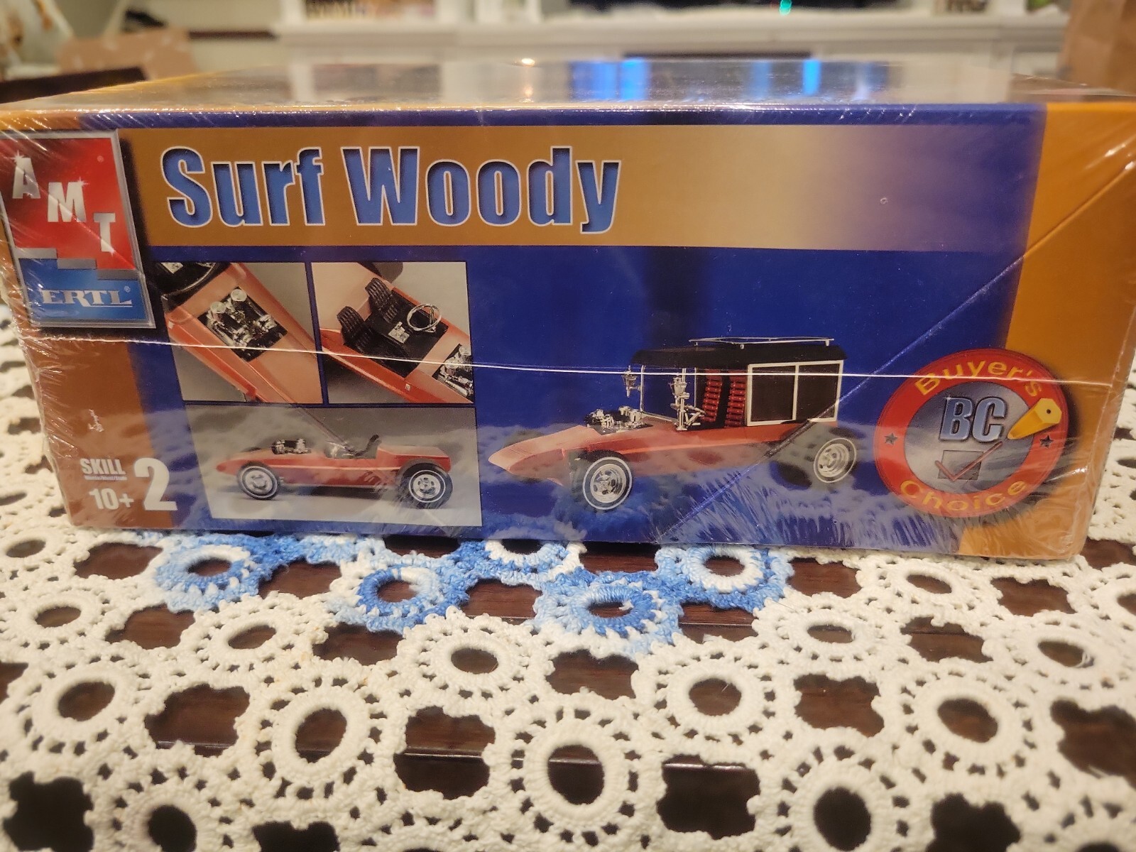 AMT Buyers Choice SURF WOODY Custom Hot Rod Model Kit New 2003 sealed ...