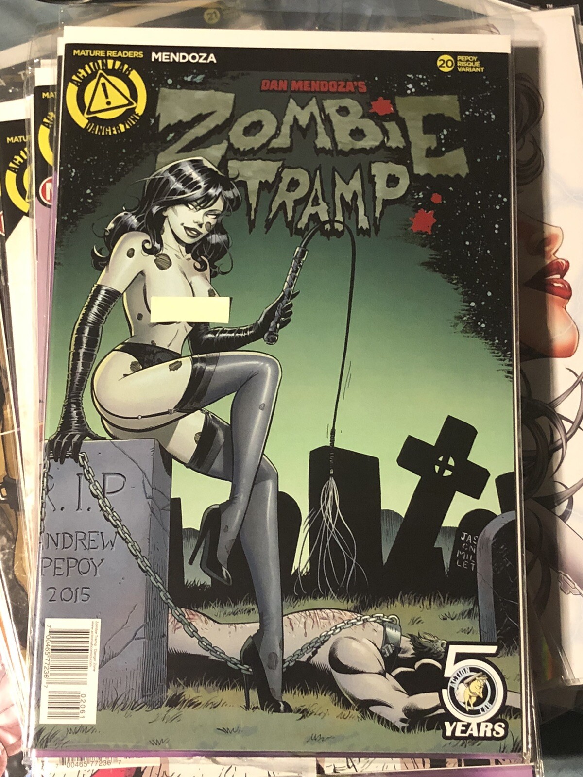 ZOMBIE TRAMP #20 ANDREW PEPOY RISQUÉ VARIANT Dan Mendoza | eBay