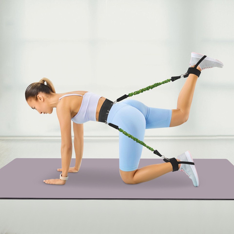 Vertical Jump Trainer Leg Strength Resistance Bands Set, Jump ...