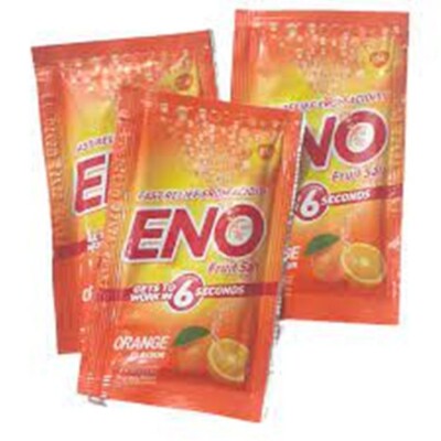 100% Natural 15 Eno Fruit Salt Powder Orange Flavour Relief From ...