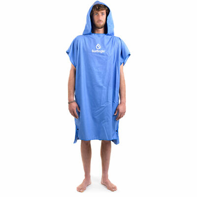 Surflogic Quickdry Microfibre Poncho / Changing Robe - Blue - 59860 ...