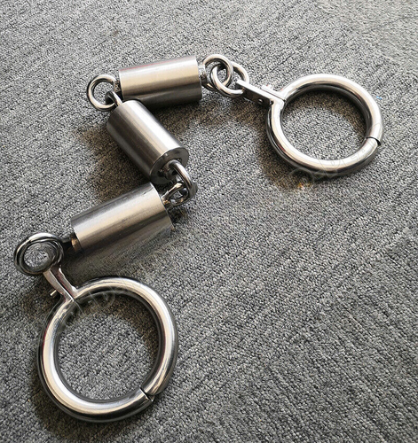 Aggravate Stainless Steel Shackle Fetter Restraints Anklecuffs Torture ...