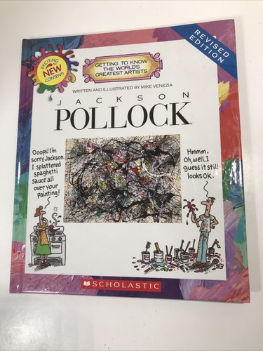 Jackson Pollock, Library by Venezia, Mike, Like New Children's Press ...
